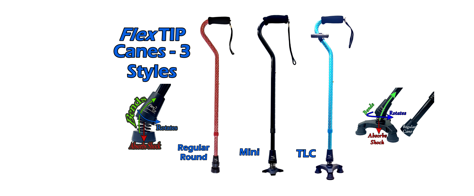 FlexSTICK Walking Cane Store – The FlexSTICK Company